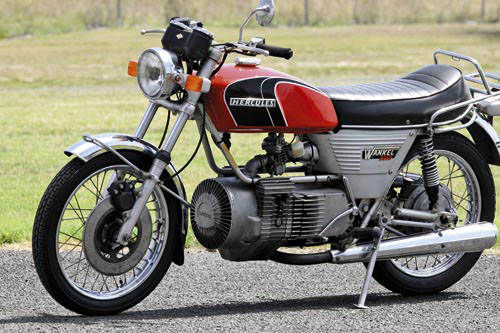 Hercules W2000, Ini Dia Motor Pertama Bermesin Wankel Engine ...