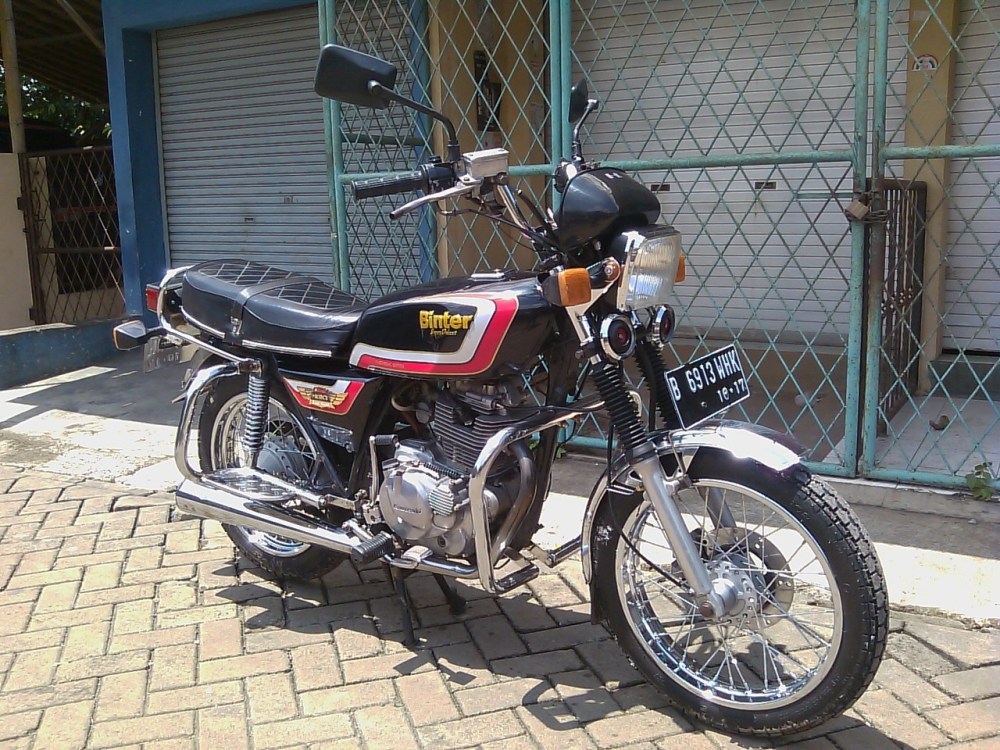 Kawasaki Binter Merzy (KZ200), Legenda yang Bersinar Terang ...