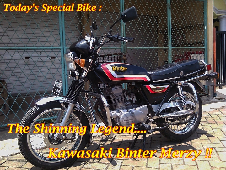 Kawasaki Binter Merzy (KZ200), Legenda yang Bersinar Terang ...