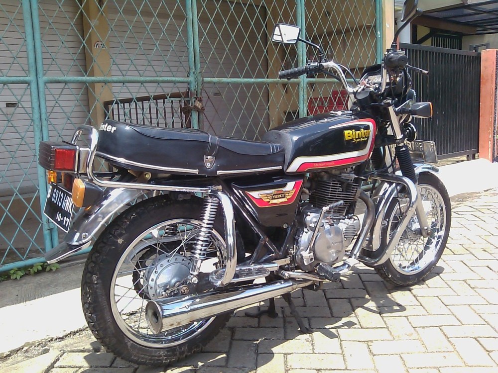 Kawasaki Binter Merzy (KZ200), Legenda yang Bersinar Terang ...